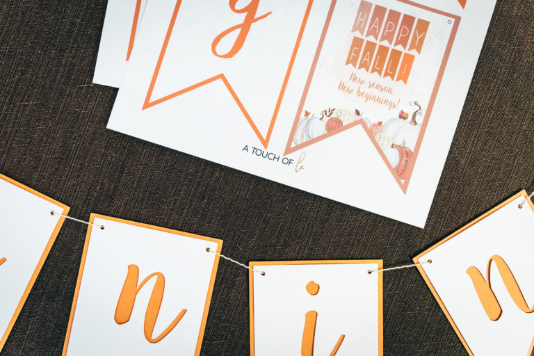 A Fall Classroom Party With Printables - A Touch of LA