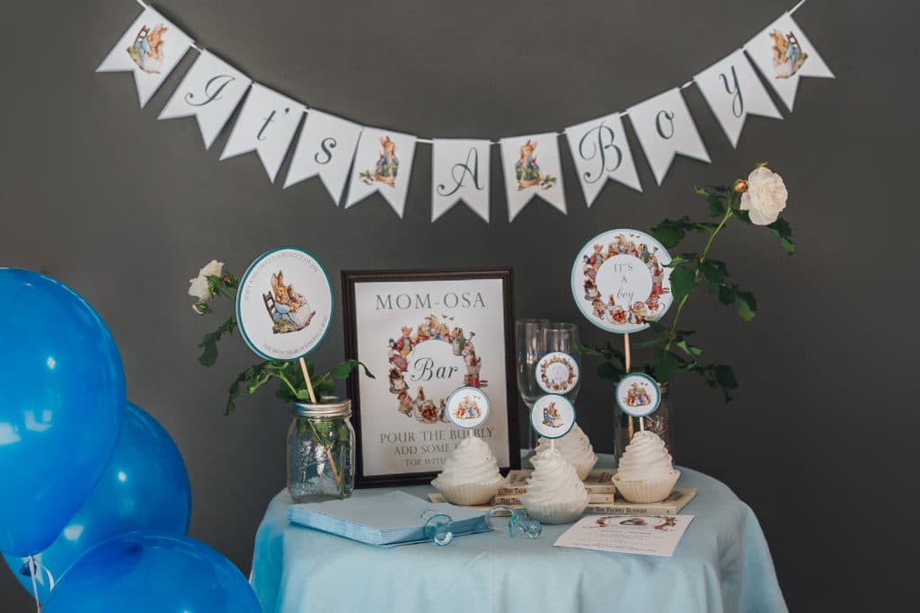Peter Rabbit Baby Shower Themed Decorations - A Touch of LA