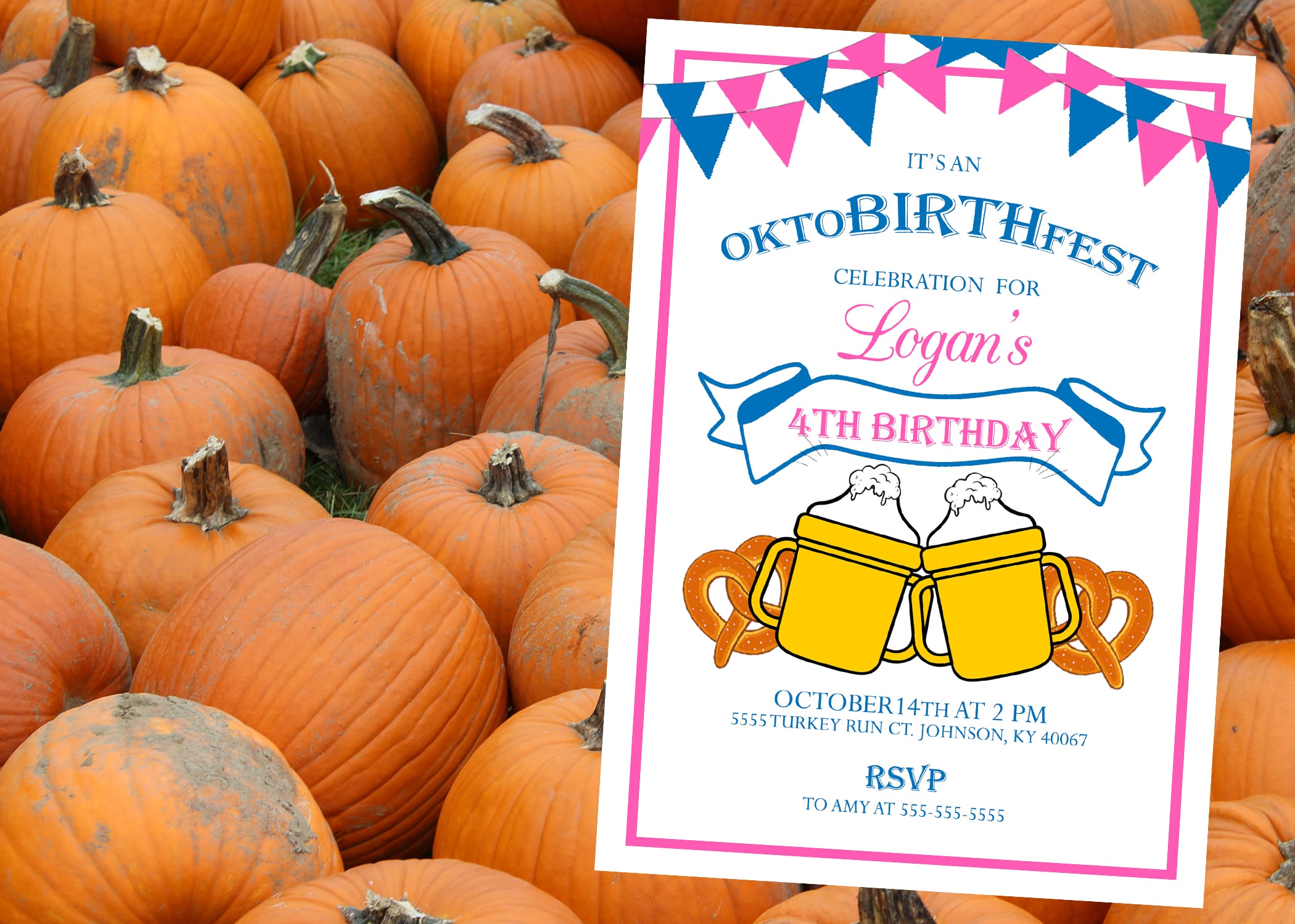 Oktoberfest Birthday Party Decorations - A Touch of LA