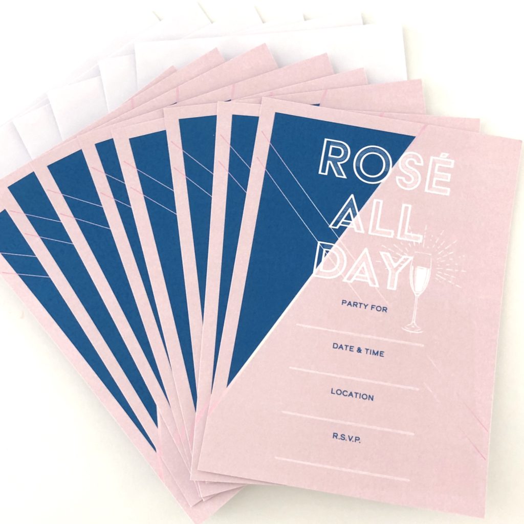 Rosé All Day Party: Printable Party Decorations - A Touch of LA