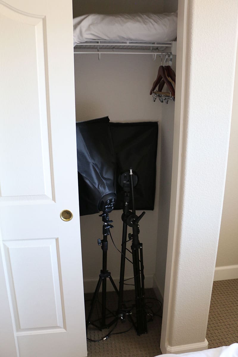 How to Easily Create A Home Photography Studio - A Touch of LA