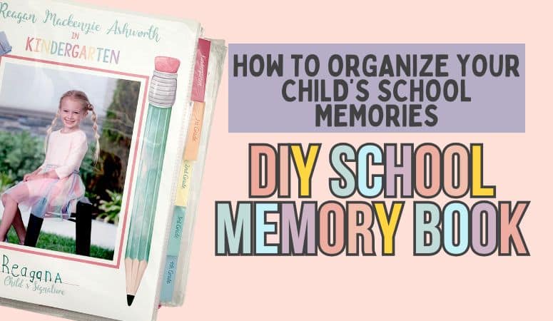The Ultimate DIY School Memory Book (Free Printable Template!) - A ...